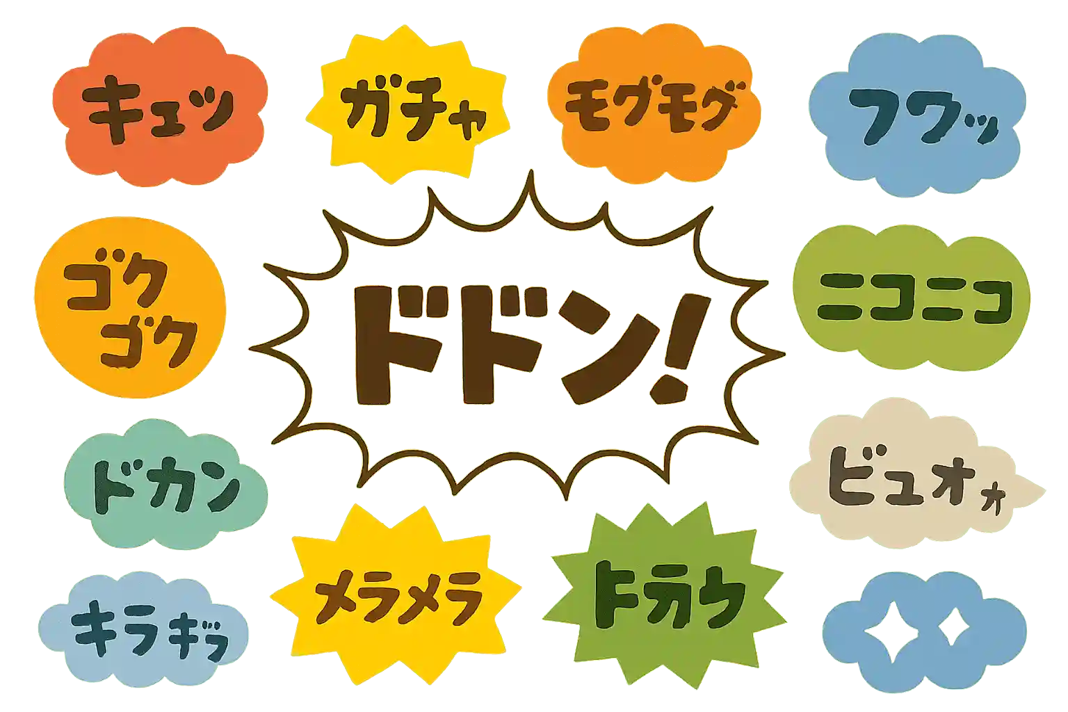 [For Reading Aloud] A List of Fun Onomatopoeia! Enjoying the World ...